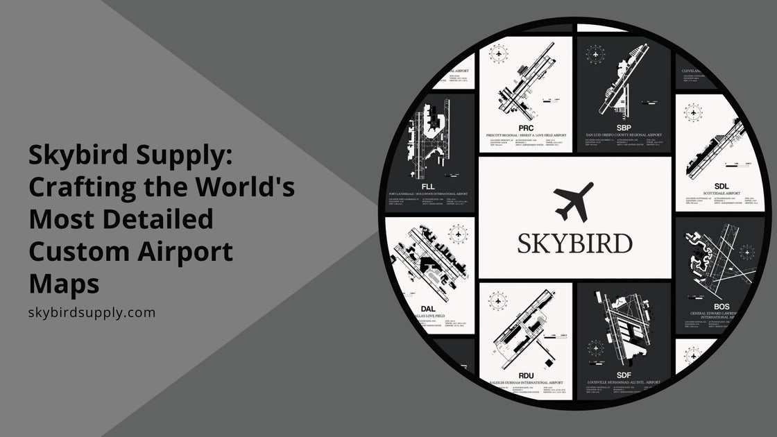 Skybird Supply: Crafting the World's Most Detailed Custom Airport Maps ...