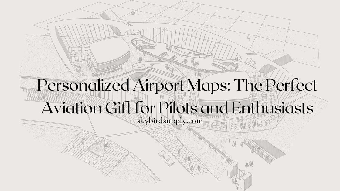 Personalized Airport Maps: The Perfect Aviation Gift for Pilots and En ...